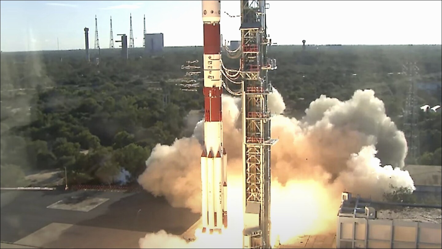 ISRO Takes Flight: Two European Satellites Soar from Sriharikota in ...