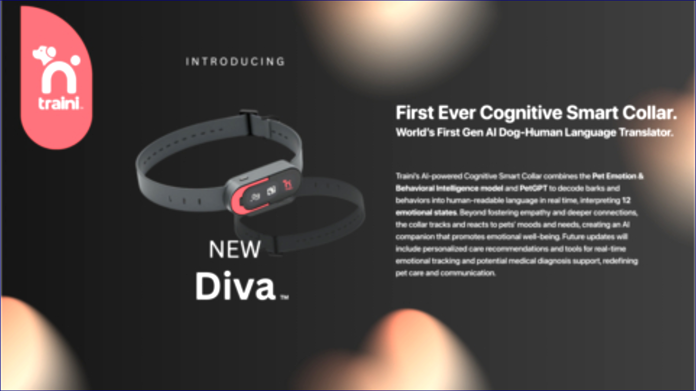 Traini Introduces Groundbreaking Smart Dog Collar Fueled by AI at CES ...