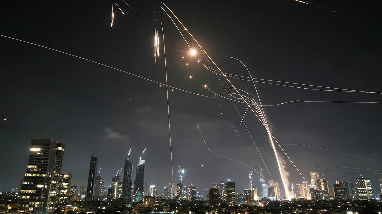 Iran Launches Barrage of 100 Missiles at Israel; Most Deflected by ...